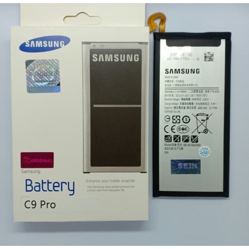 Jual Baterai Original Samsung C9 Pro Baterai / Batere / Battery ...