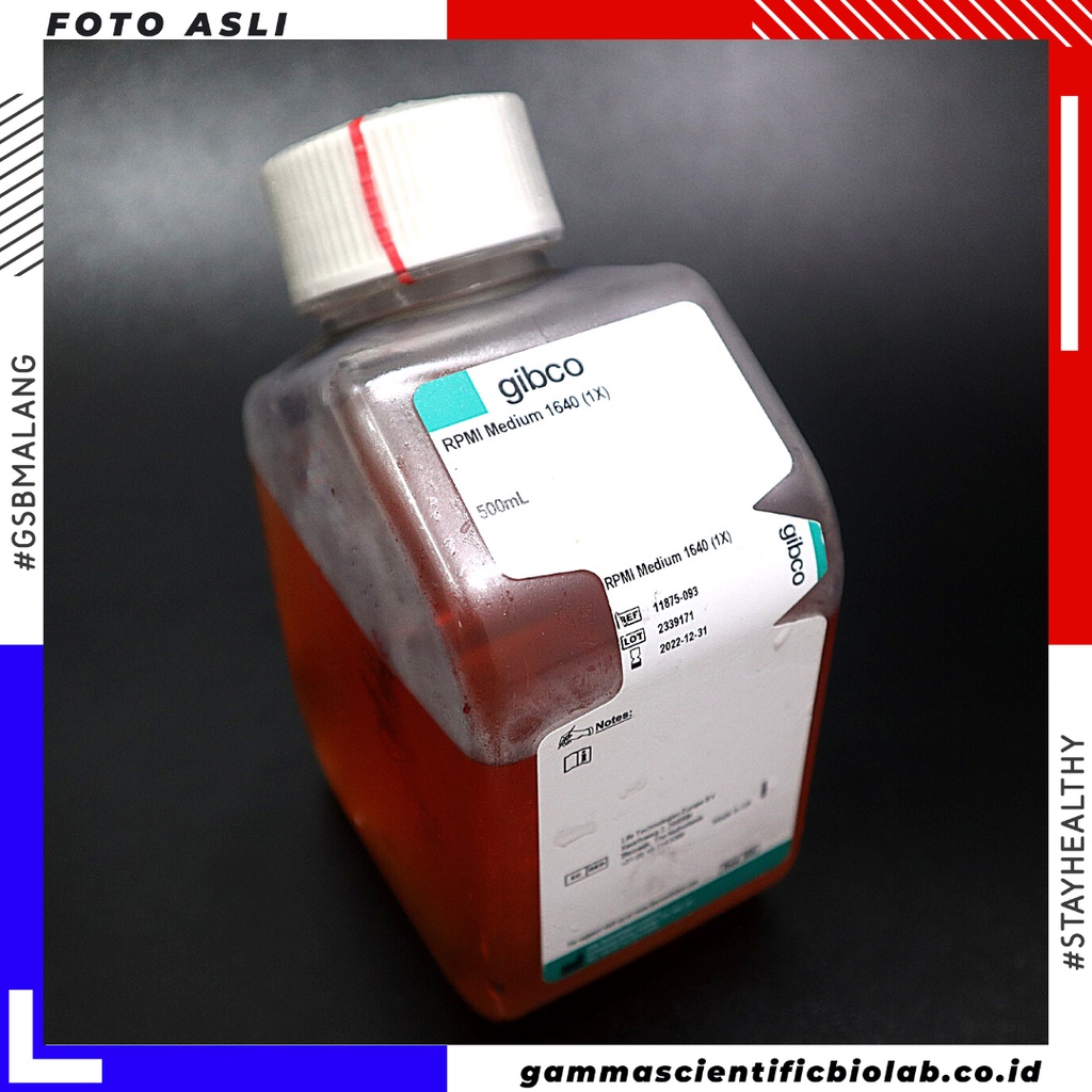 Jual RPMI 1640 Medium - 11875-093 - Gibco™ | Shopee Indonesia