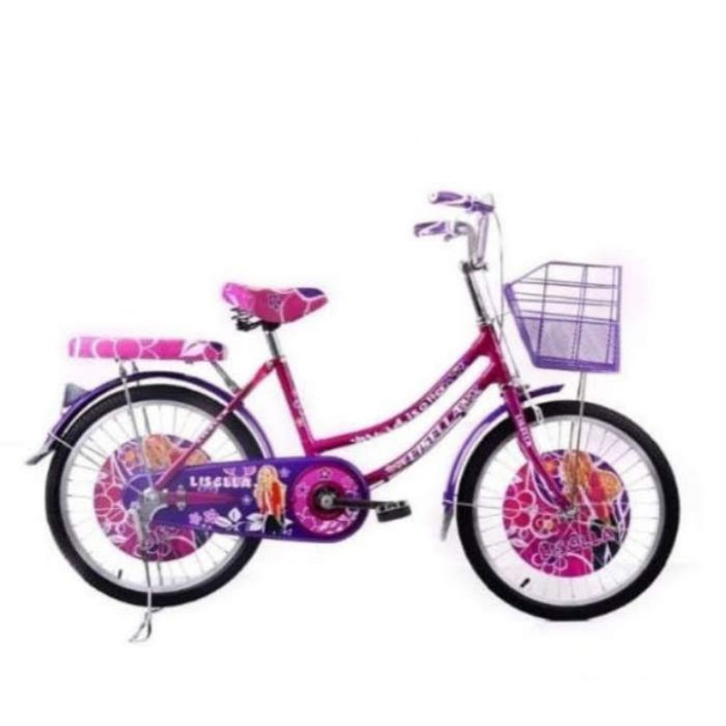 Jual Sepeda mini perempuan 20 inch 24;inch city bike lisella | Shopee ...