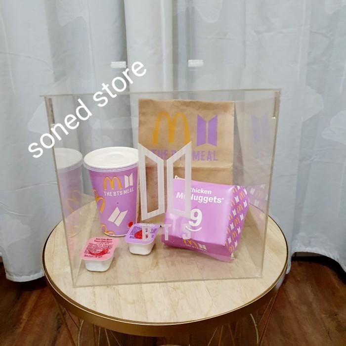 Jual Box Bts Meal Mcd Packaging 25X25X23Cm Akrilik Acrylic 098 | Shopee ...