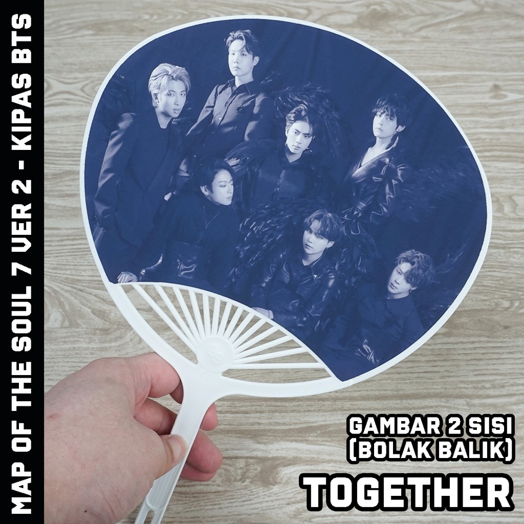 Jual Kipas Kerang BTS (Map of The Soul 7 Versi 2) / Merchandise KPOP ...