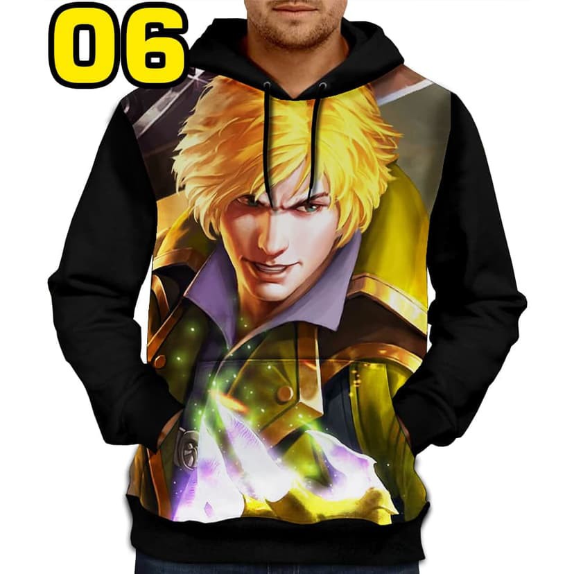 Jual HOODIE JAKET MOBILE LEGENDS 6-alucard lone hero | Shopee Indonesia