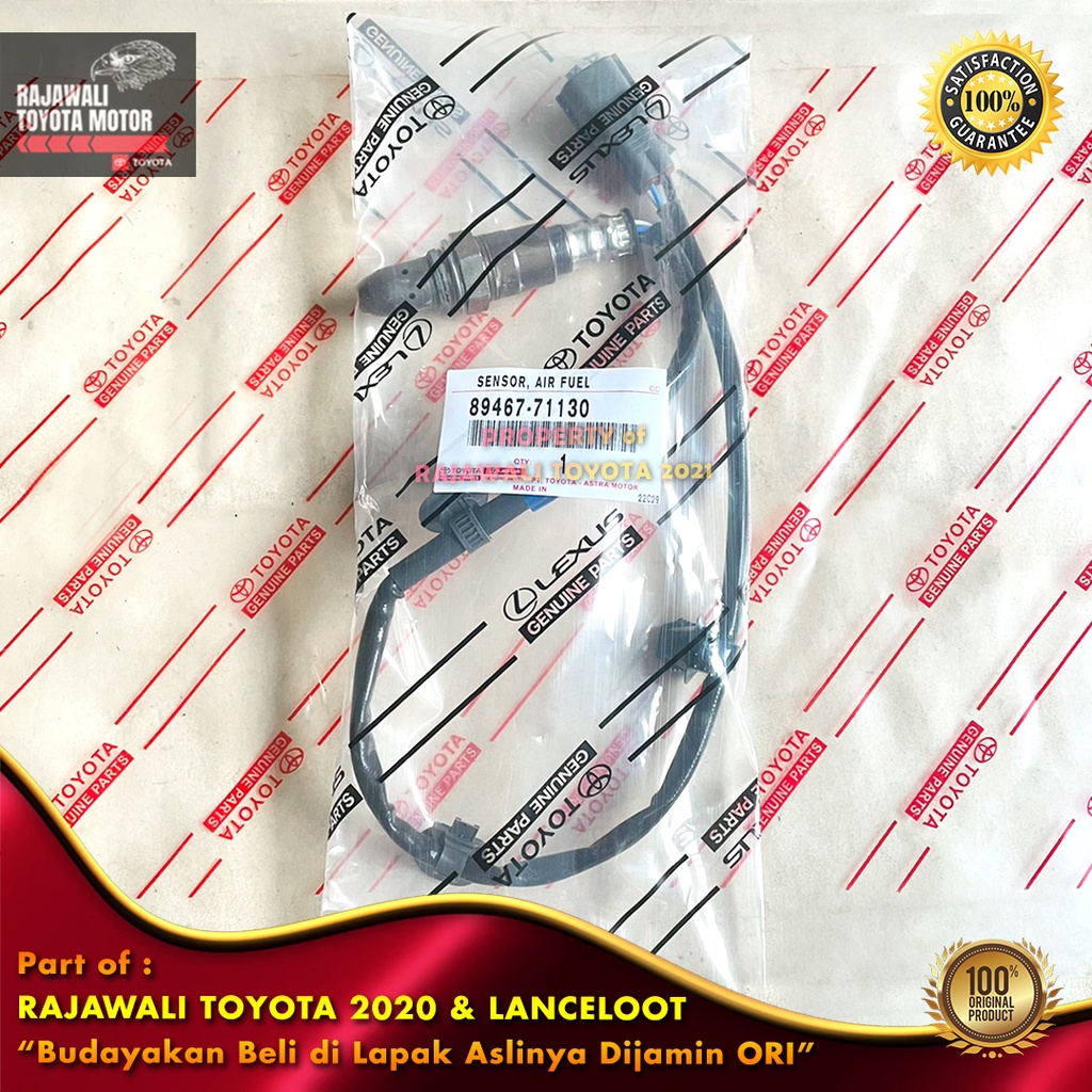 Jual Sensor Oksigen Fuel Fortuner VRZ, Innova Reborn & Hilux Bensin Oxygen O2 Original Toyota ...