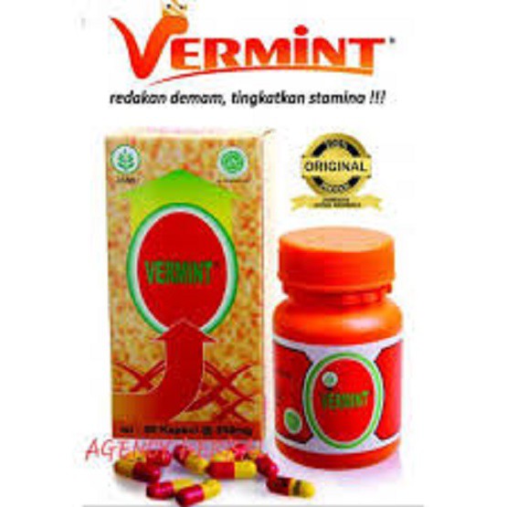 Jual VERMIN/VERMINT 30 KAPSUL-obat typus/tipes-obat demam | Shopee ...