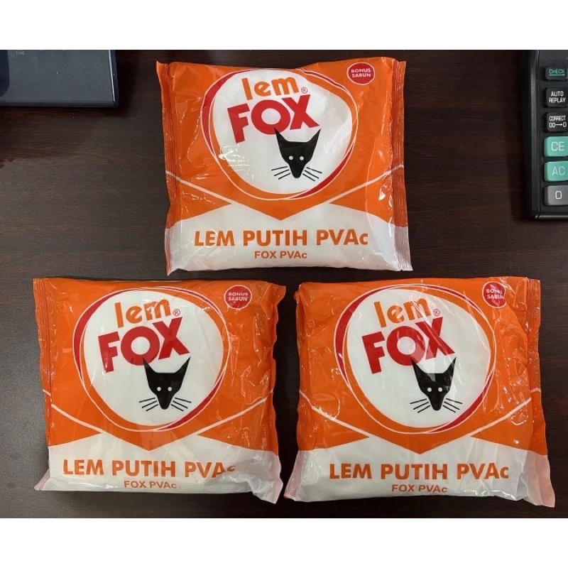 Jual LEM PUTIH PVAc merk FOX 700 GR | Shopee Indonesia