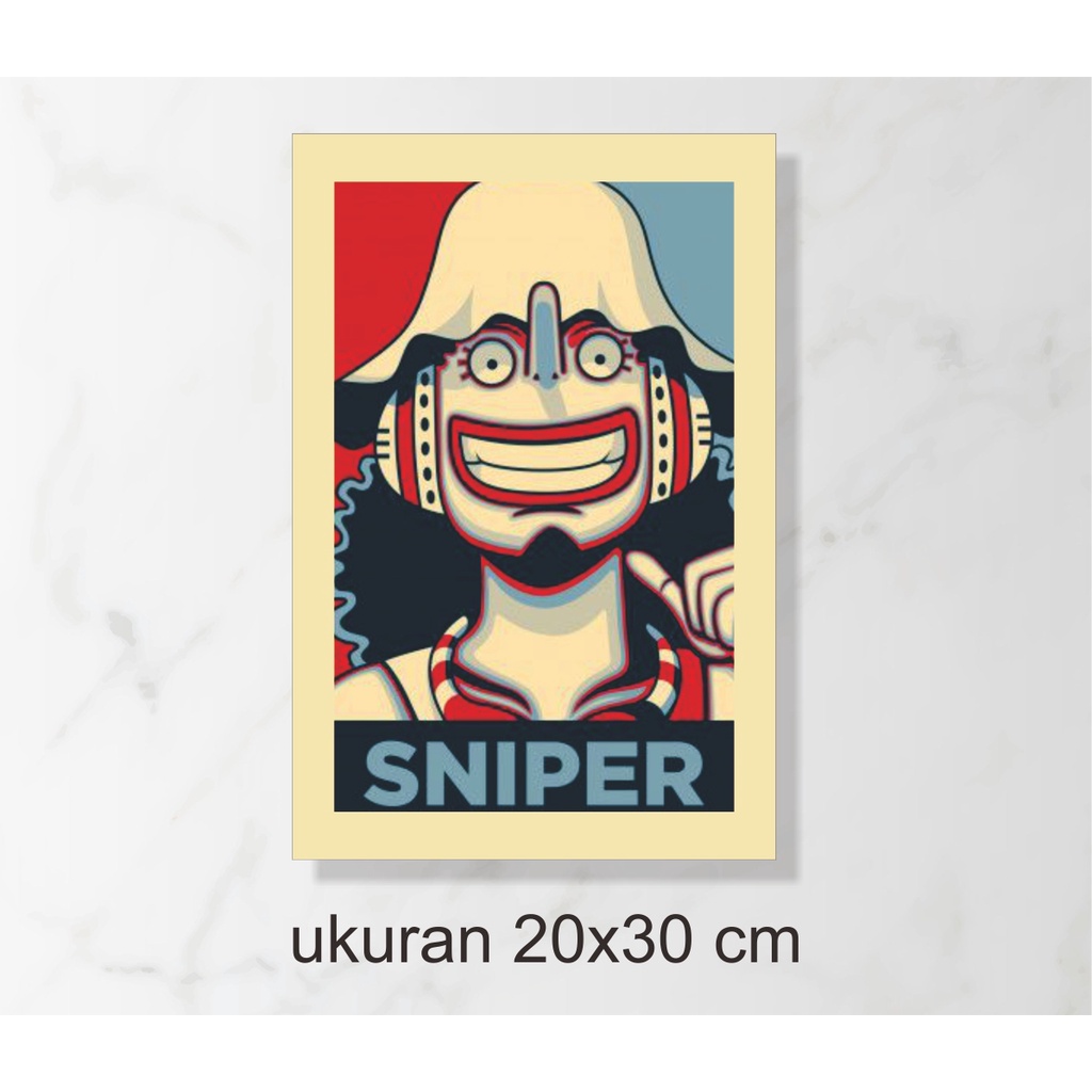 Jual PROMO POSTER ONE PICE POSTER AESTHETIC HIASAN DINDING DEKORASI ...