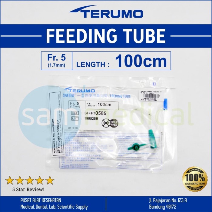 Jual Terumo Safeed Feeding Tube 5 FR 100cm - Selang Makan | Shopee ...