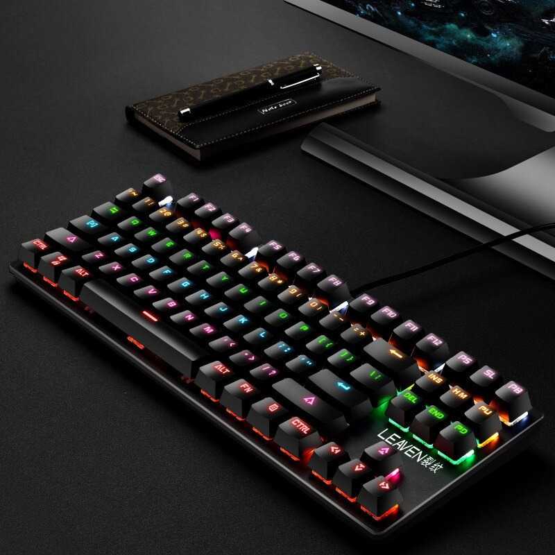 Jual KEYBOARD USB FOR GAMING LED RGB K550 / Mechanical Keyboard 87 KEY ...