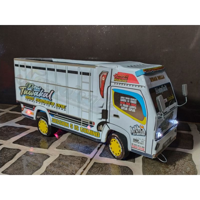 Jual miniatur truk oleng | Shopee Indonesia