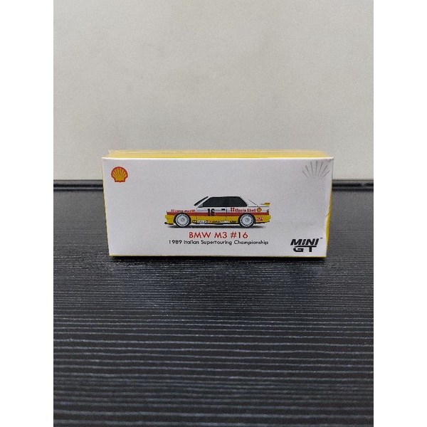 Jual TinyHK X Mini GT Shell BMW M3 #16 E30 1989 Italian Supertouring ...