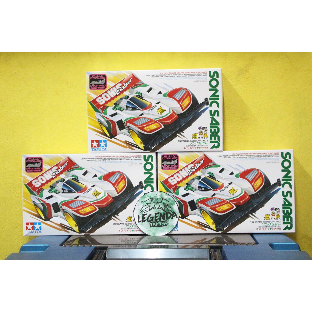 Jual TAMIYA 19402 Sonic Saber (Super 1 Chassis) | Shopee Indonesia