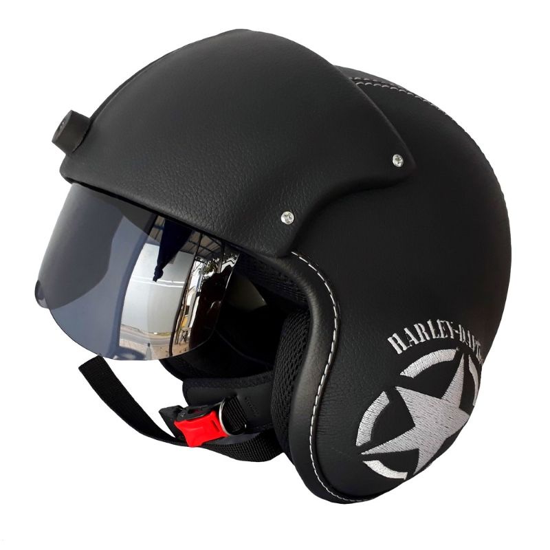 Jual HELM PILOT VISOR RETRO | Shopee Indonesia