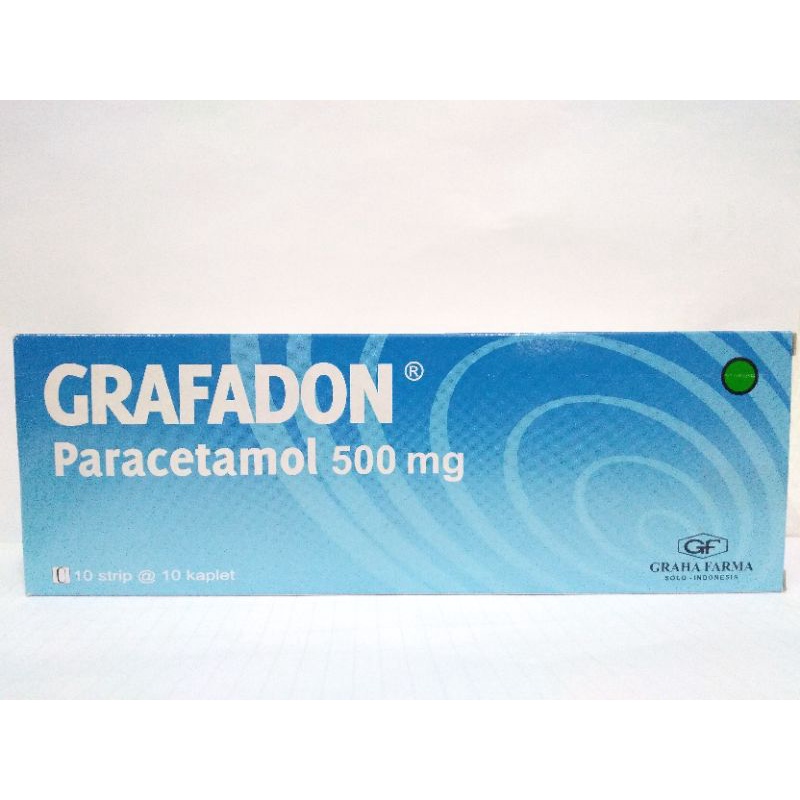 Jual grafadon paracetamol 500mg | Shopee Indonesia