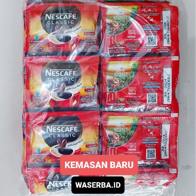 Jual Nescafe Classic 2gr x 10sachet (renceng) | Shopee Indonesia