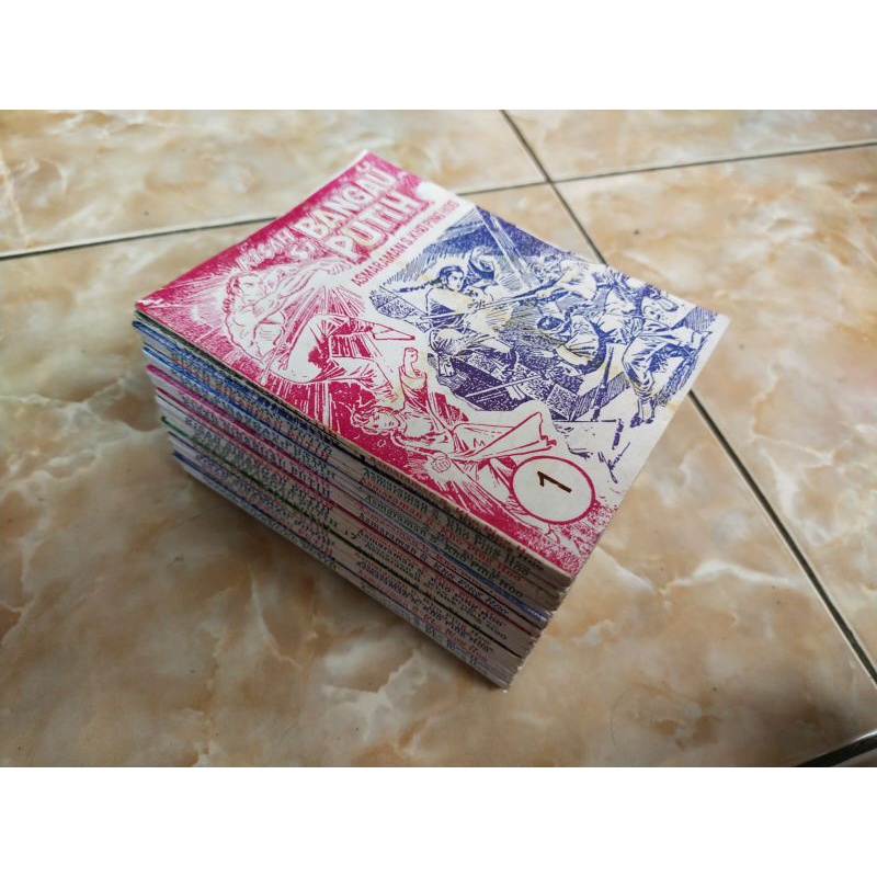 Jual Cersil Kisah Si Bangau Putih (Full Set 1-30 tamat), karya Kho Ping ...