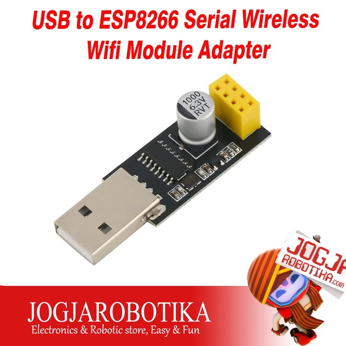 Jual USB TO SERIAL ADAPTER WIFI ESP8266 ESP01 ESP-01 ESP01S USB to TTL UART | Shopee Indonesia