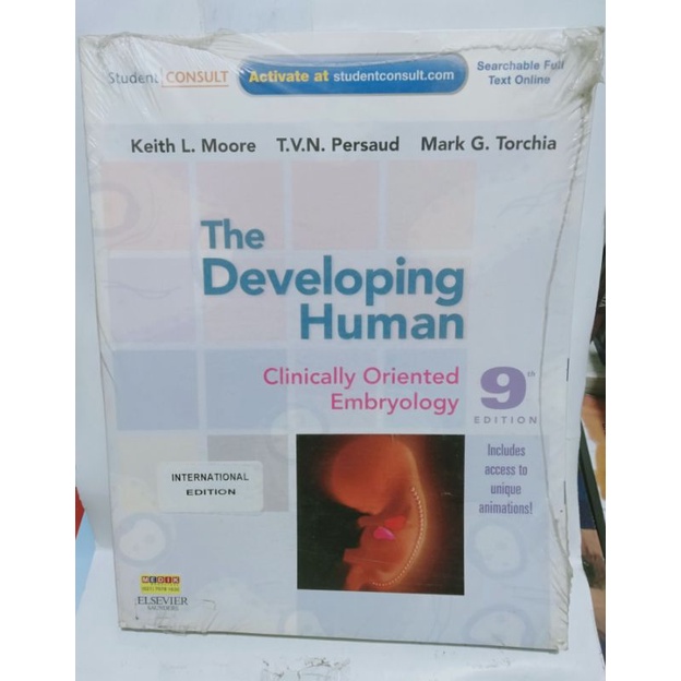 Jual Buku The Developing Human Clinically Oriented Embryology | Shopee ...