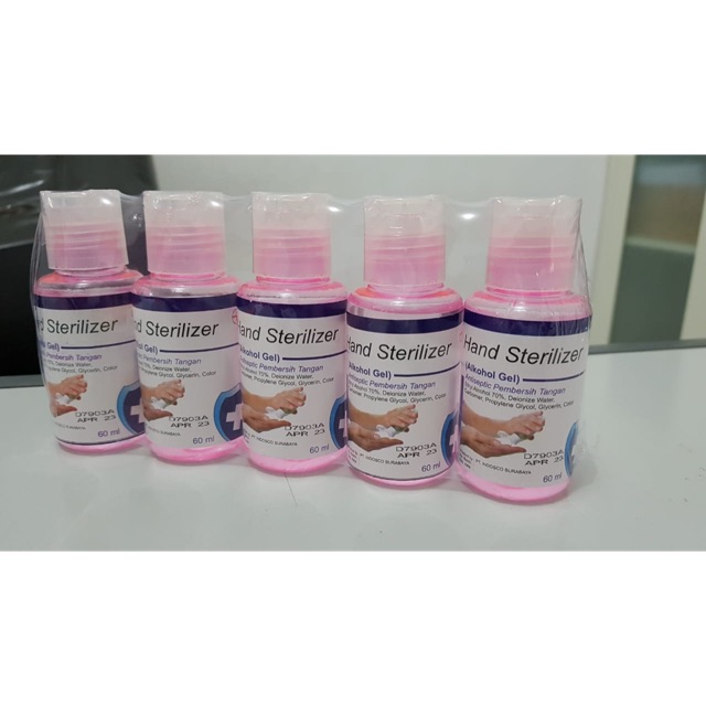 Jual HAND STERILIZER GEL ANTISEPTIC 60 ml | Shopee Indonesia