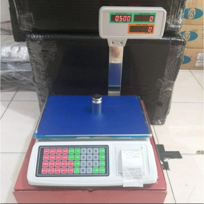 Jual Timbangan Digital Printer 50Kg Timbangan Digital Print ACS-P 50kg ...