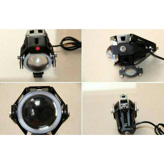 Jual New LED Transformer U7 angel + devil eyes Cree Lampu Motor Sorot ...