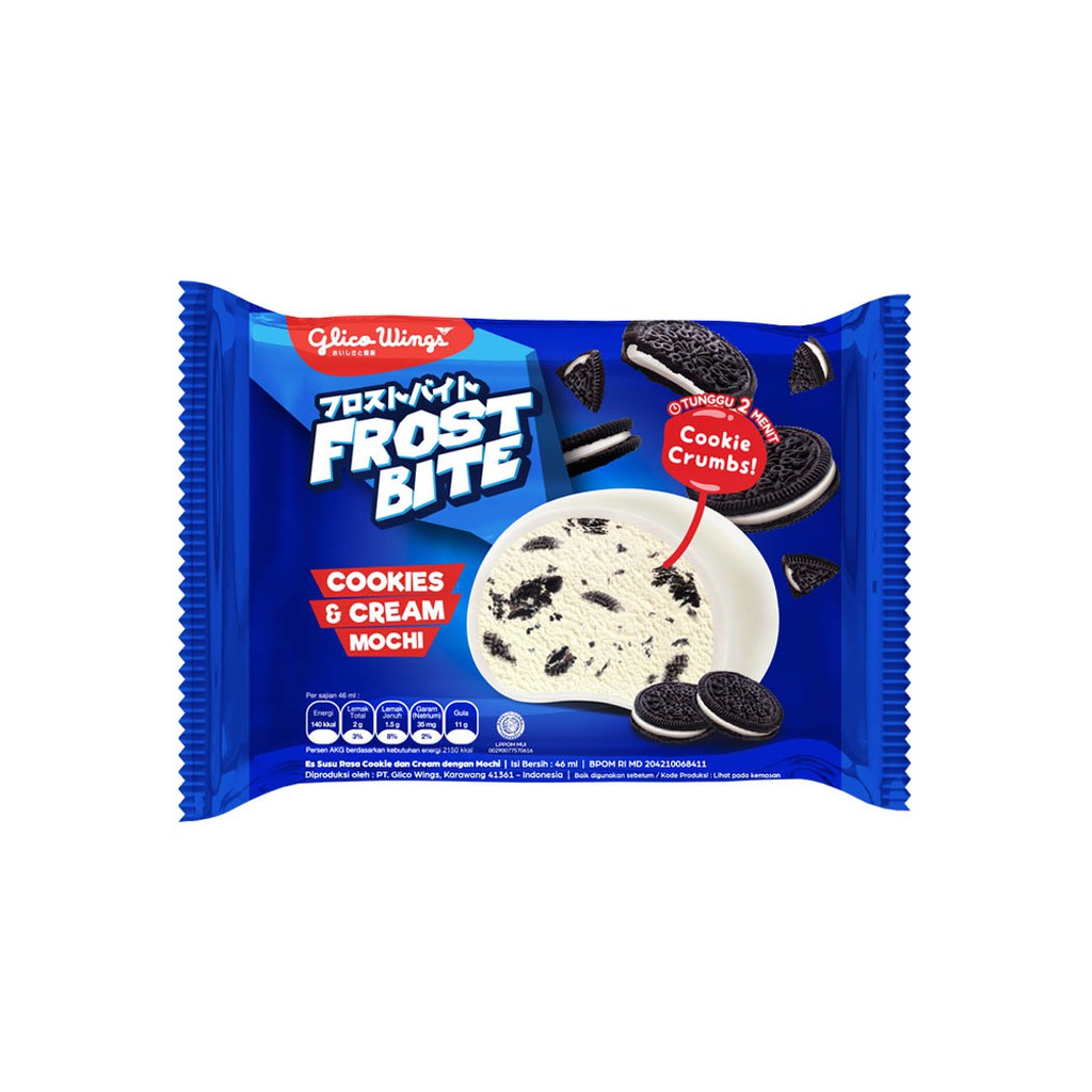 Jual FROSTBITE Mochi Cookies & Cream 46ml | Shopee Indonesia