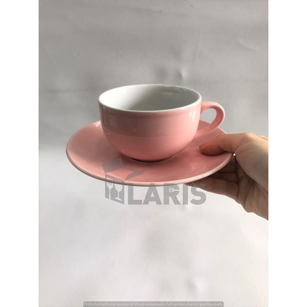 Jual Cangkir Kopi Cappuccino Latte Keramik Warna 250ml Cappuccino Cup ...