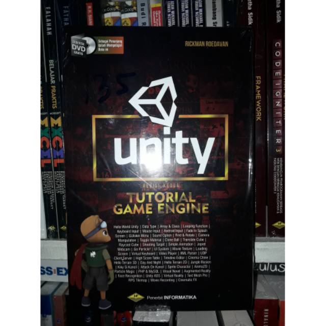 Jual Buku Unity Tutorial Game Engine Bonus CD Tutorial by Rickman ...