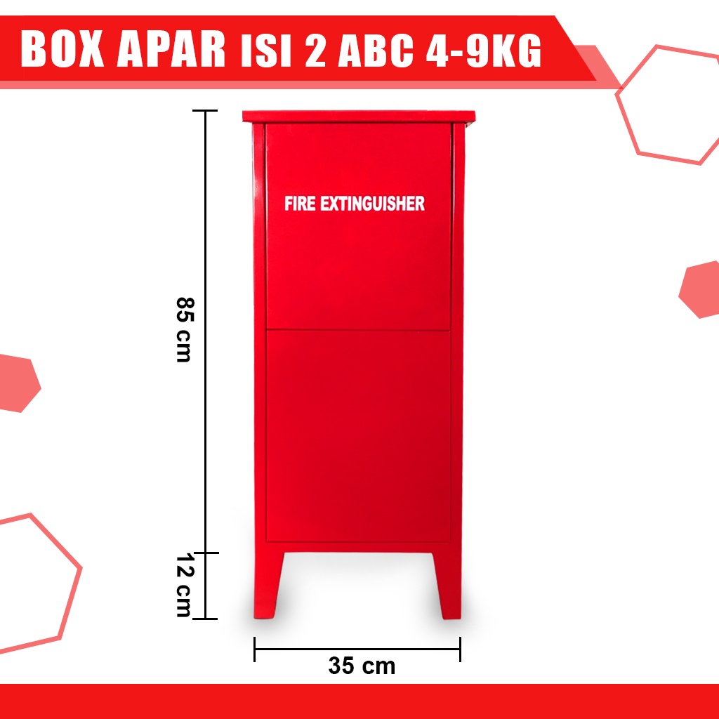 Jual Box APAR ISI 2 UK. 4-9 kg Dengan Kaki | Shopee Indonesia