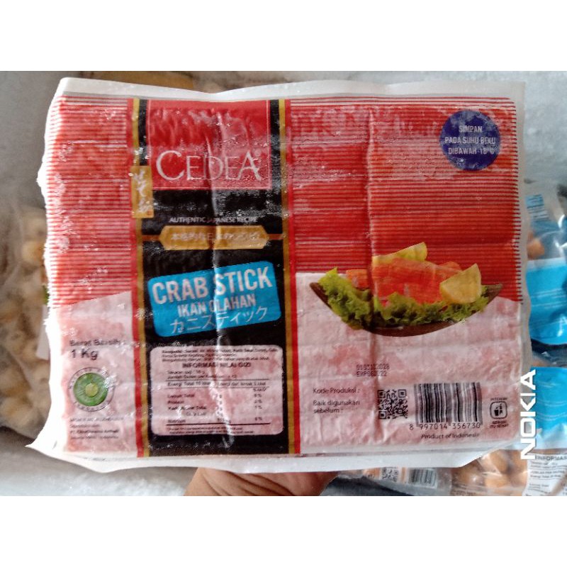 Jual Cedea Crab Stick Kemasan 1kg | Shopee Indonesia