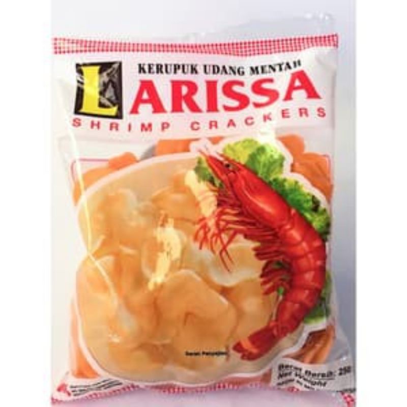 Jual Kerupuk Udang LARISSA 250 Gr - Larisa Kerupuk Udang Mentah | Shopee Indonesia