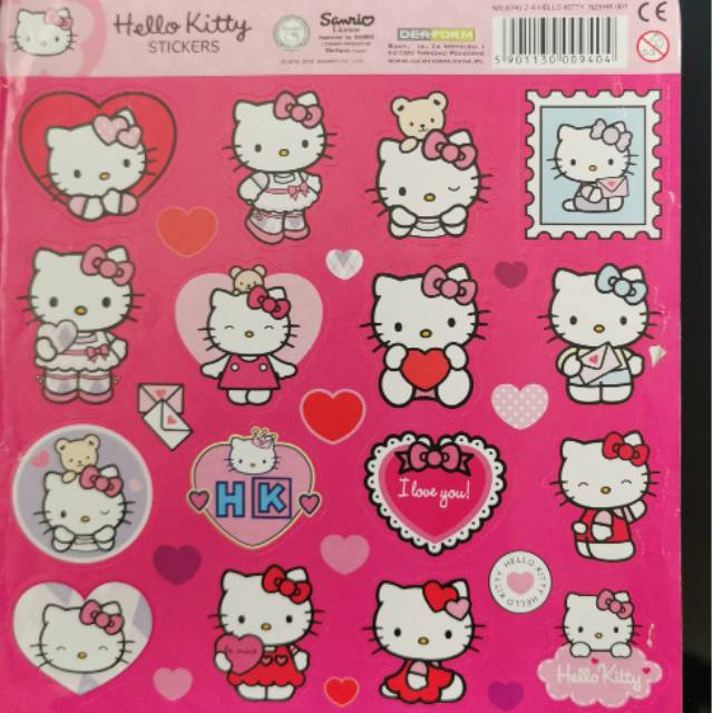 Jual Sticker hello kitty /hello kitty sticker | Shopee Indonesia