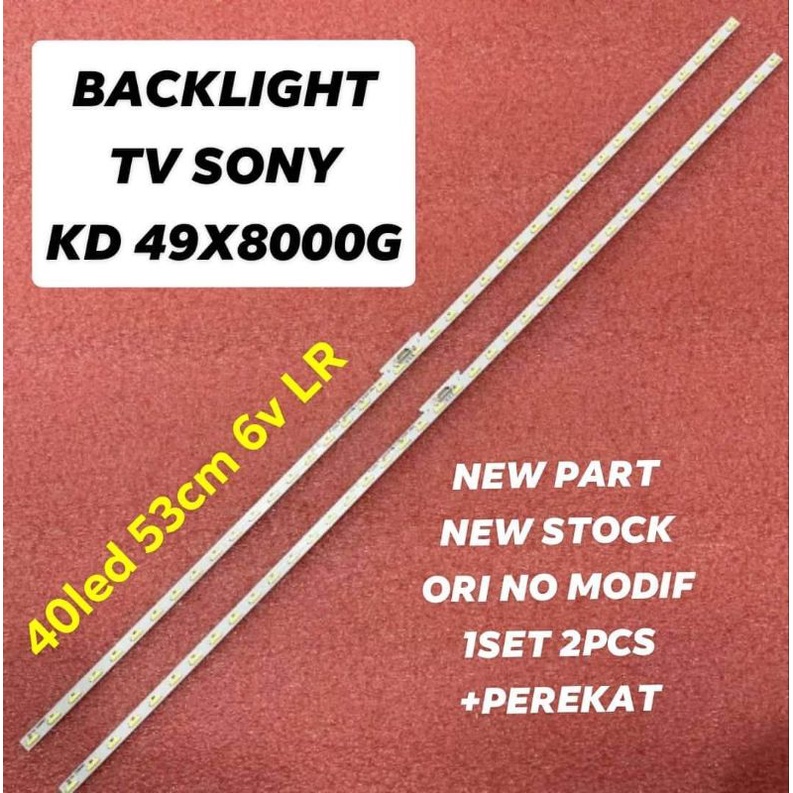 Jual LAMPU LED BACKLIGHT BL SONY TV KD 49X8000G KD-49X8000G | Shopee ...