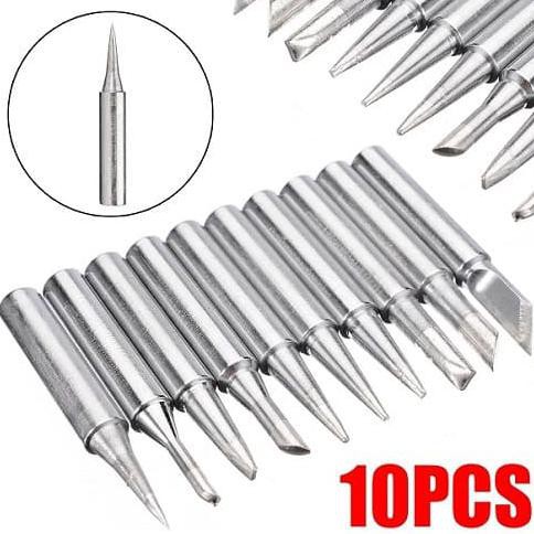 Jual 10 Pcs Mata Solder Tip Hakko 900M-T For Solder Tool 936 Electric Suhu Dhtron92 Buru Order ...