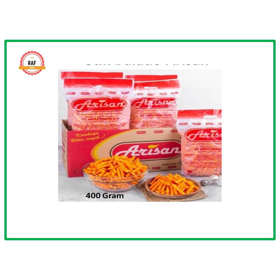 Jual Stik Snack ARISAN 400 Gr 1 Dus isi 5 Pcs Rasa Balado | Shopee ...