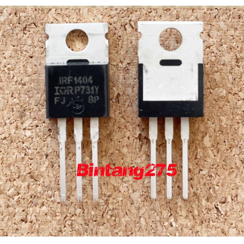 Jual IRF1404 MOSFET ASLI ORIGINAL FET ORI IRF 1404 POWER MOSFET ...