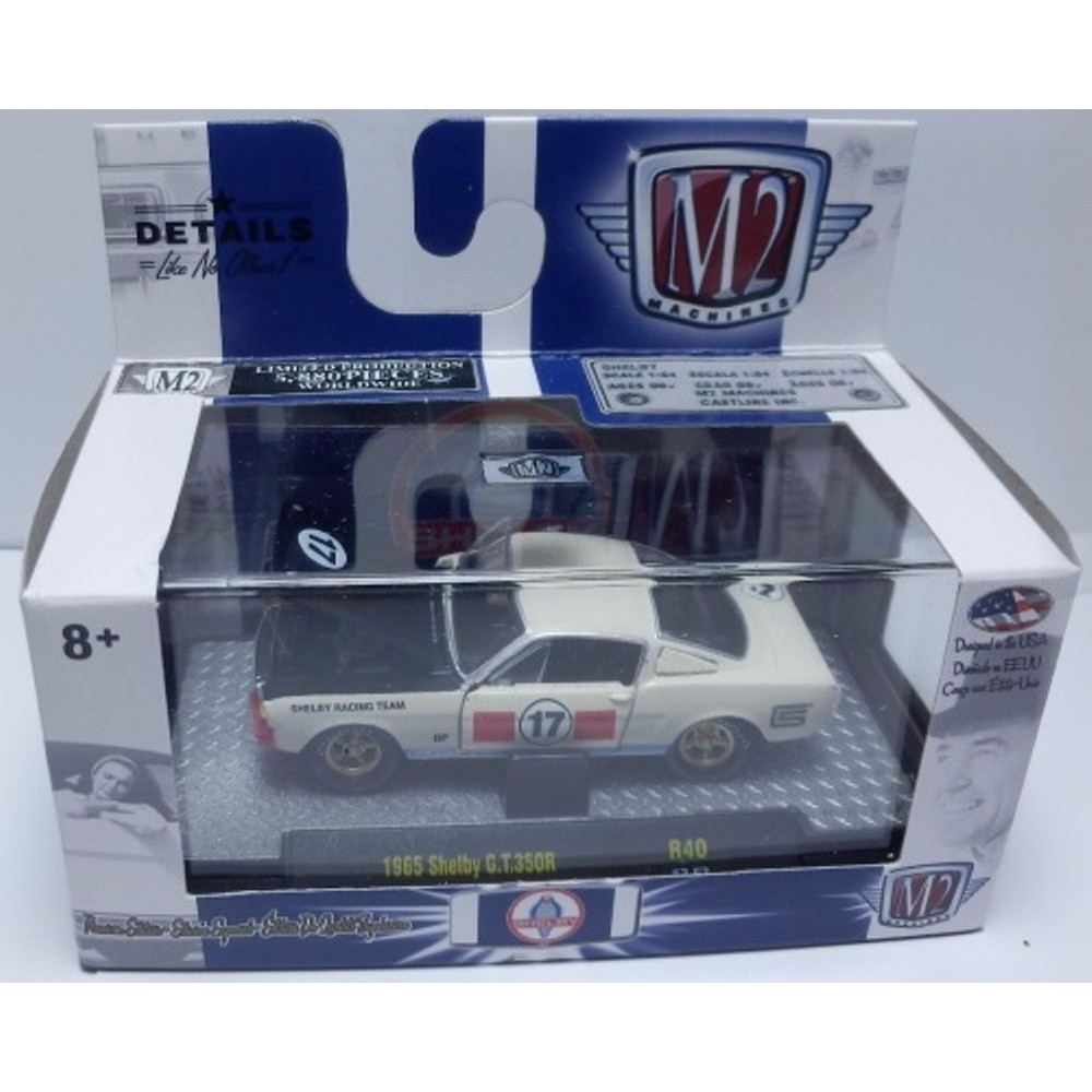 Jual M2 Machines Detroit Muscle 40 Shelby Racing Team Shelby GT350R ...