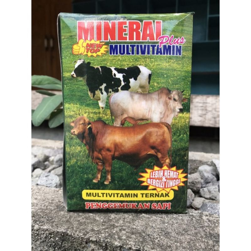 Jual Mineral Plus Multivitamin Penggemukan Sapi 1Kg | Shopee Indonesia