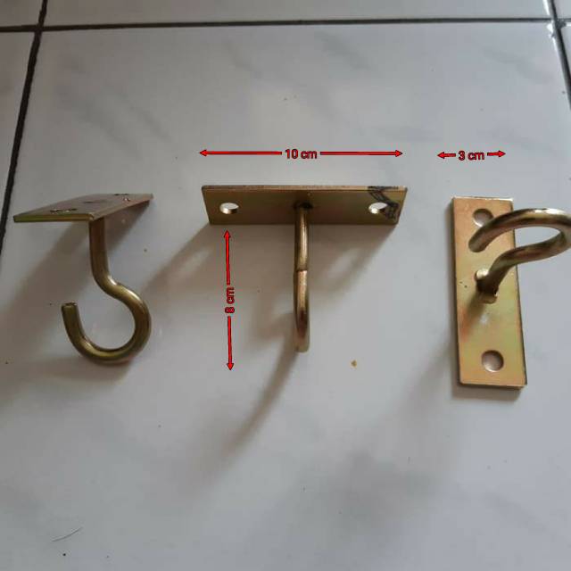 Jual Gantungan / Hook plafon serbaguna type J ( ceiling hook J ...