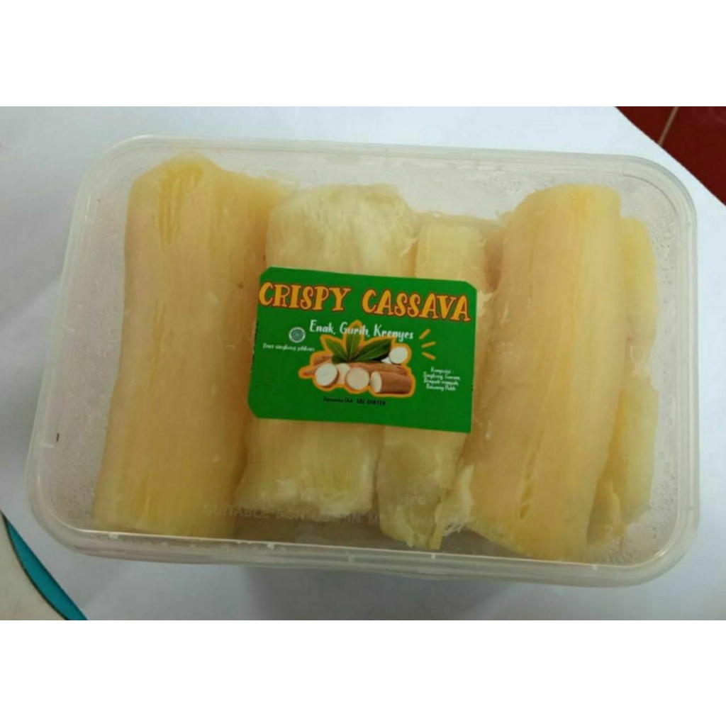 Jual Singkong Crispy Cassava Premium KRC | Shopee Indonesia