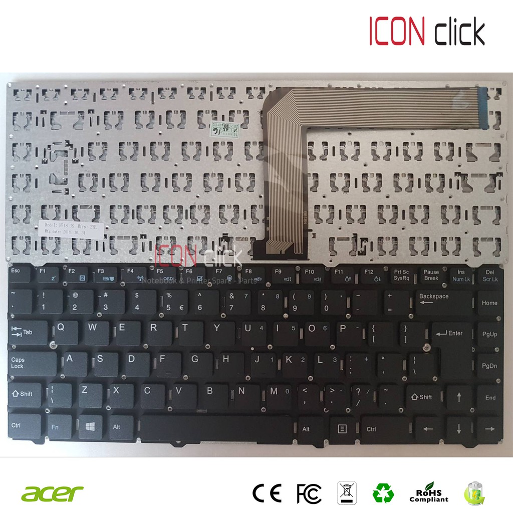 Jual Keyboard Laptop Acer Aspire One 14 Z1401 14 Z1402 | Shopee Indonesia
