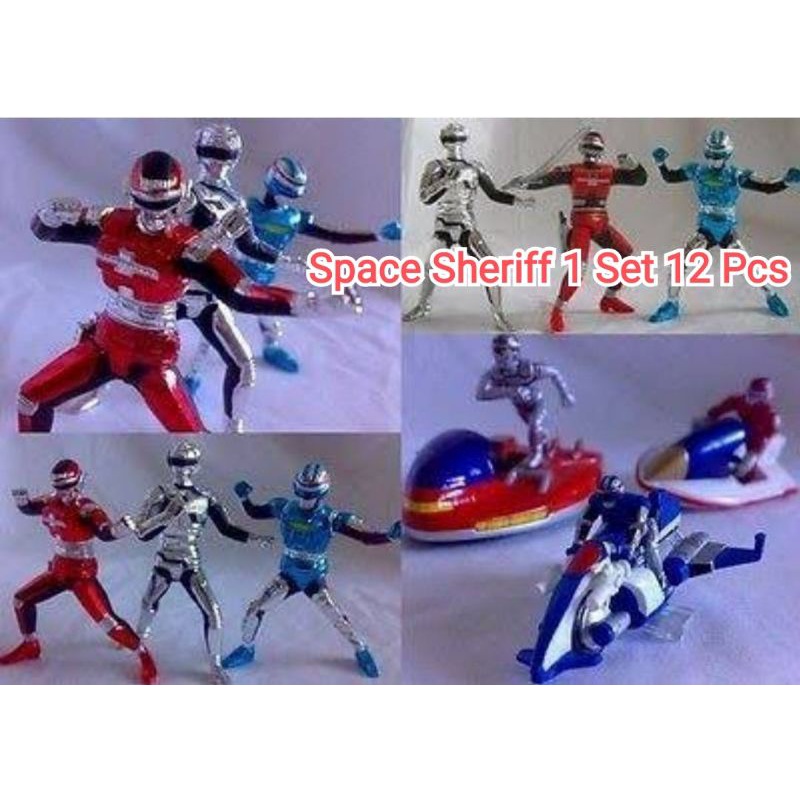 Jual Action Figure Bandai Space Sheriff Gavan Sharivan Shaider Gashapon ...