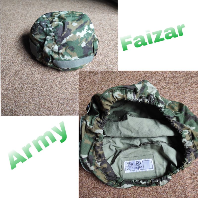 Jual COVER HELM KOSTRAD/PENUTUP HELM KOSTRAD ORIGINAL/JATAH/ASLI ...