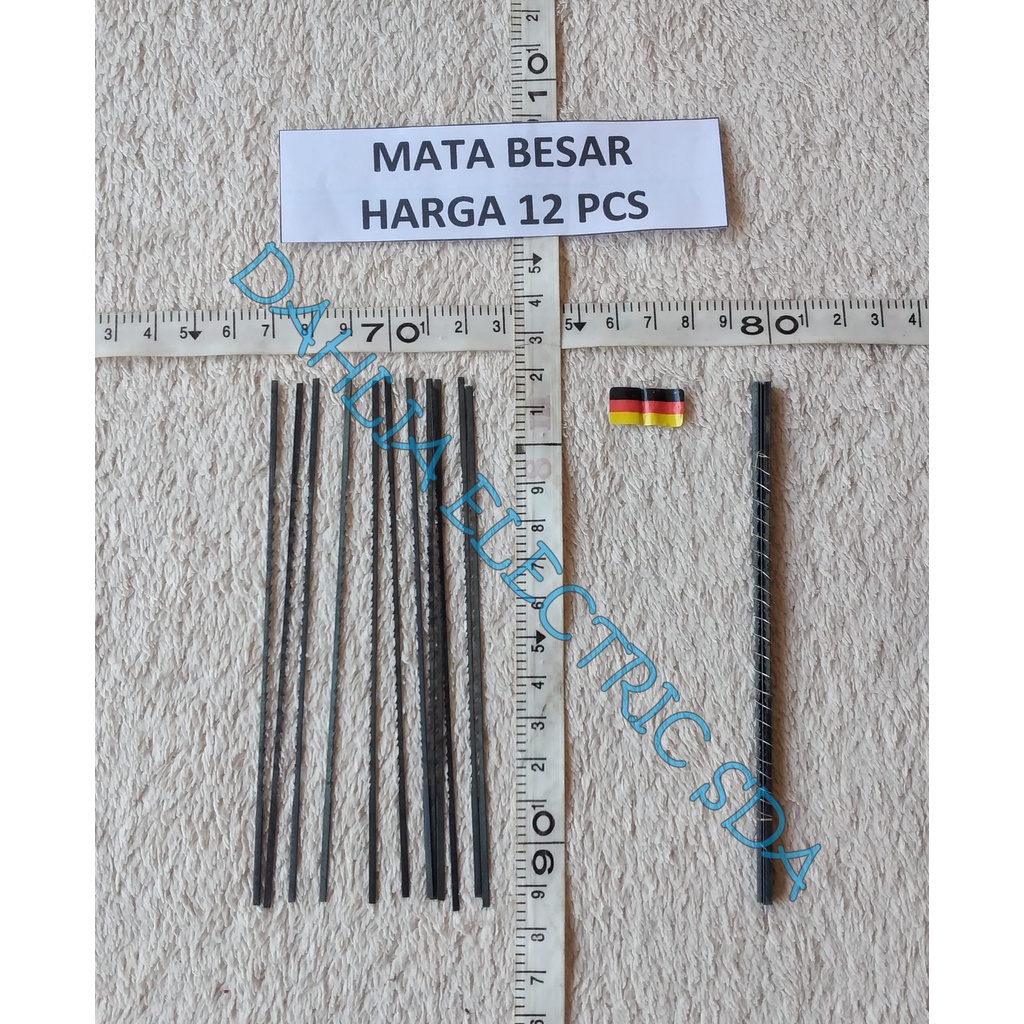 Jual MATA GERGAJI TRIPLEK BESAR NO.11 HARGA PER LUSIN (12PCS) | Shopee ...
