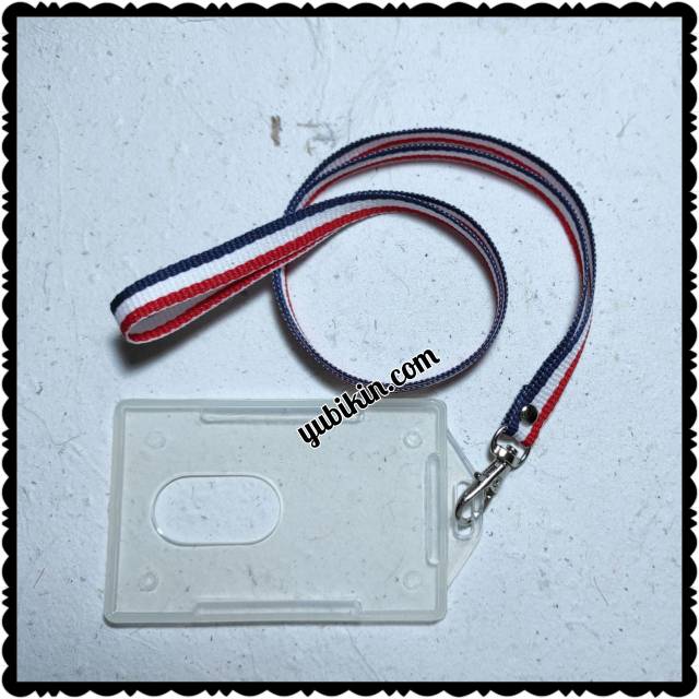 Jual Tali ID Card Handmade Pita Motif Lebar 1cm Panjang 80cm | Shopee ...