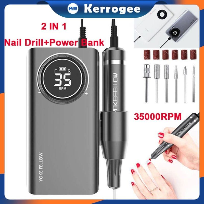 Jual Mesin kikir kuku elektrik nail drill | Shopee Indonesia