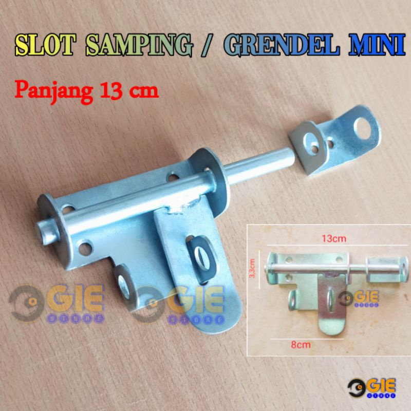 Jual Grendel Pintu Besi Mini Slot Pintu Pagar dan Gebyog | Shopee Indonesia