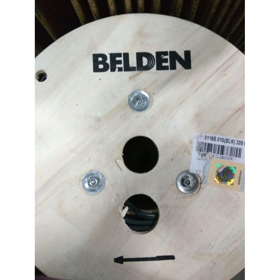 Jual Unik Kabel Antena Rg 6 Belden Original Roll 305 Meter Limited ...