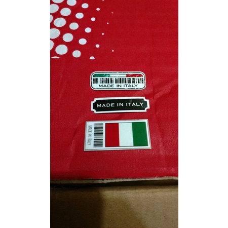 Jual Sticker-Stiker-Decal-Tempelan-Logo-Label Barcode Made in Italy ...