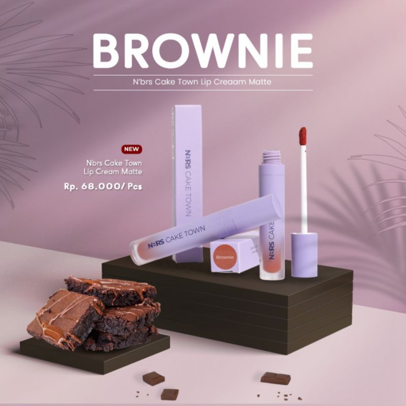 Jual LIP CREAM NIBRAS CAKE TOWN LIP CREAM NBRS BEAUTY LIP CREAM MURAH ...