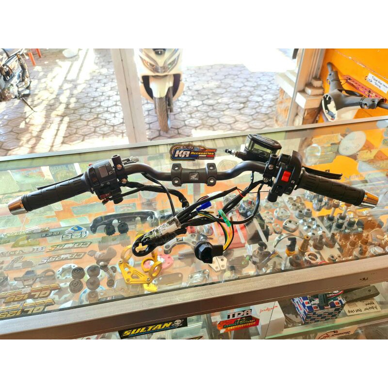 Jual Setir stir stang honda CB 150 R original set | Shopee Indonesia